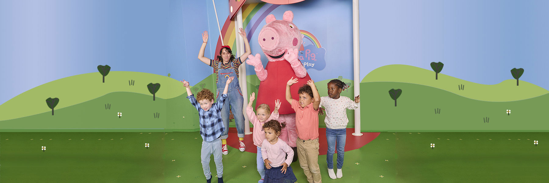 Peppa Pig Great Lakes Crossing Outlets | PEPPA PIG World of Play Michigan